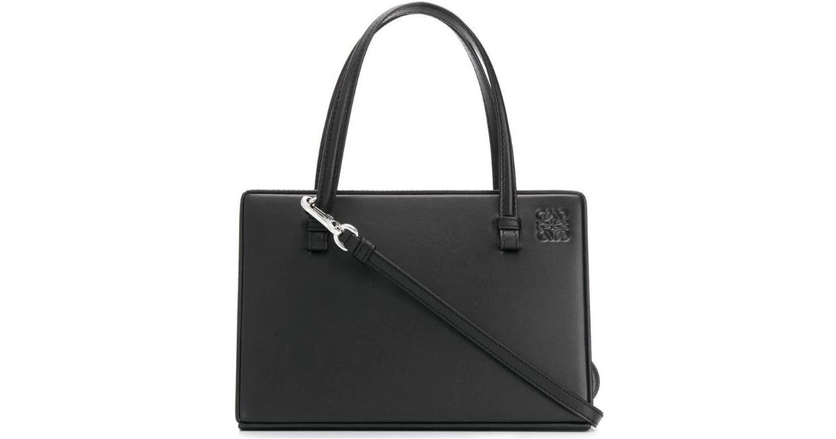 Loewe Postal Bag in Black | Lyst