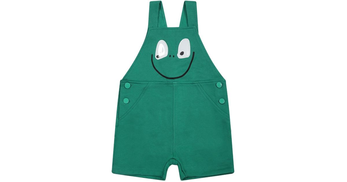 Stella McCartney Overalls With Frog Pattern in Green | Lyst