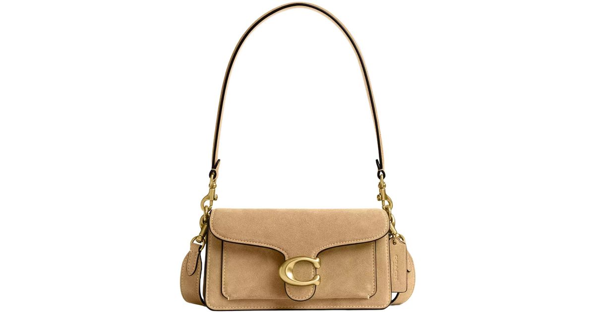 COACH Flip Shoulder Bag in Metallic | Lyst