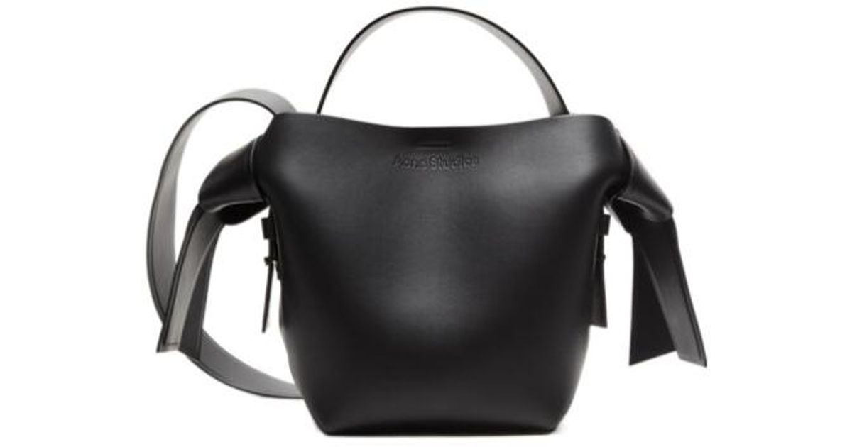 Acne Studios Musubi Mini Shoulder Bag in Black | Lyst