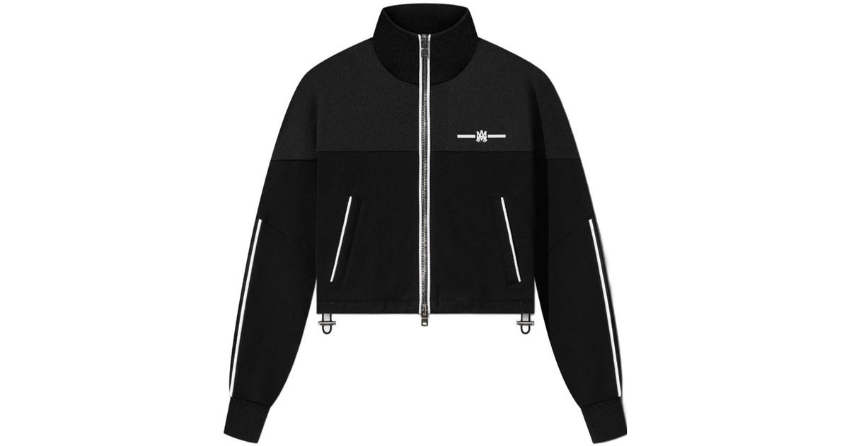 Amiri Short Style Casual Jacket in Black | Lyst
