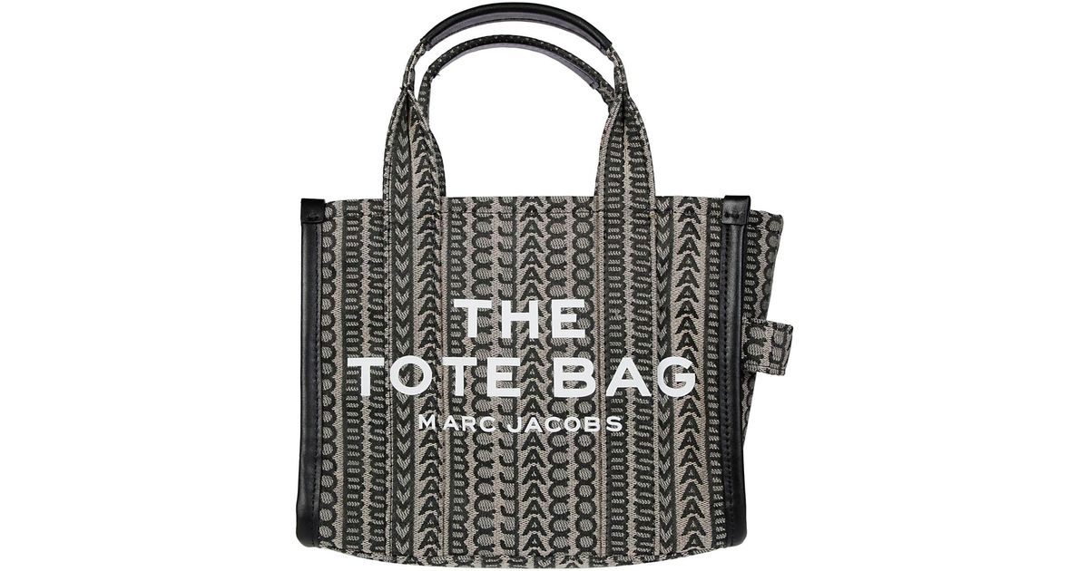 Marc Jacobs Alphabet Shopping Bag in Black | Lyst