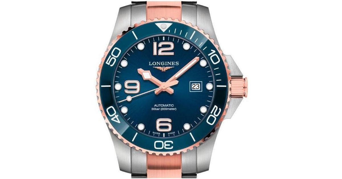 Longines Conquest Series Watches in Blue for Men | Lyst