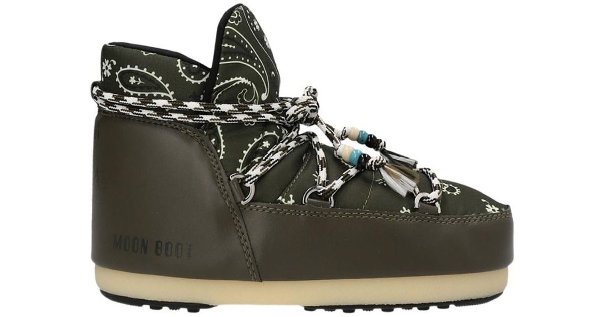 Alanui Logo Boots in Black | Lyst