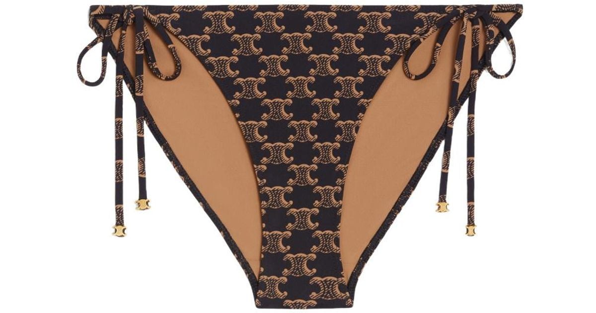 Celine Swimsuit Bottom | Lyst