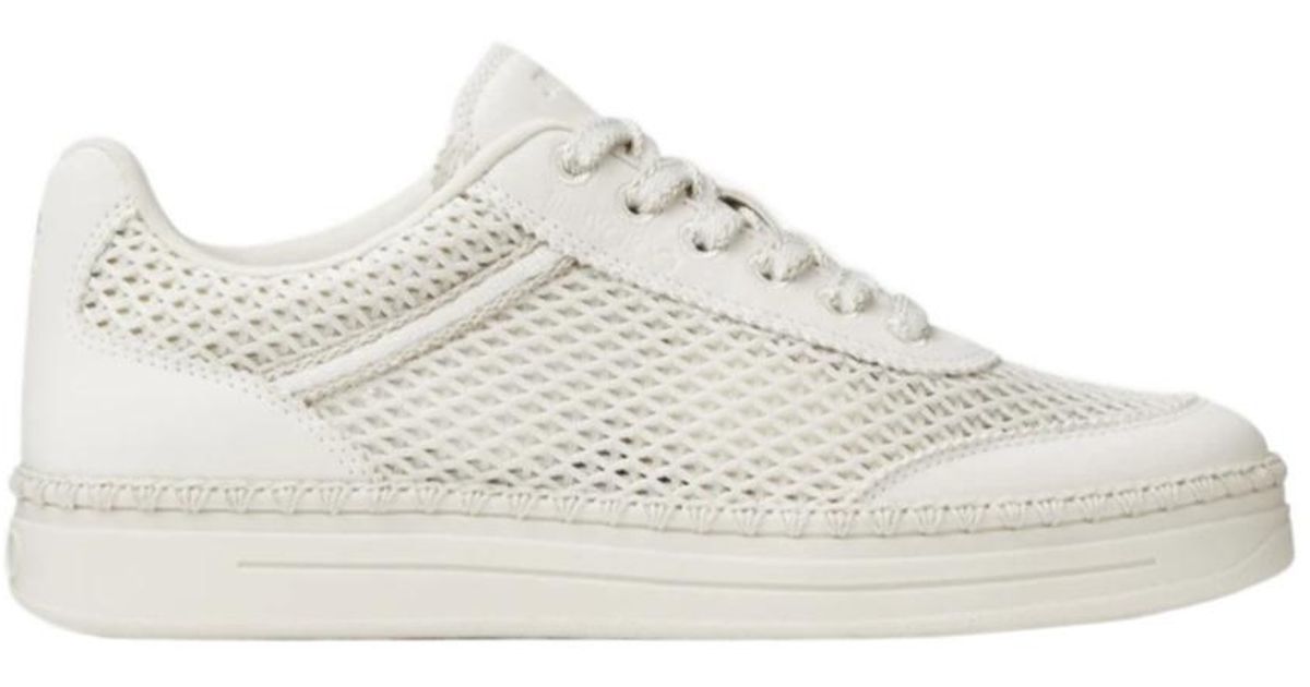 Jimmy Choo Rimini Low-Cut Sneakers in White | Lyst