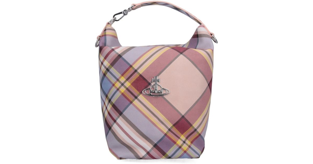 Vivienne Westwood Orb-Plaque Tote Bag in Pink | Lyst