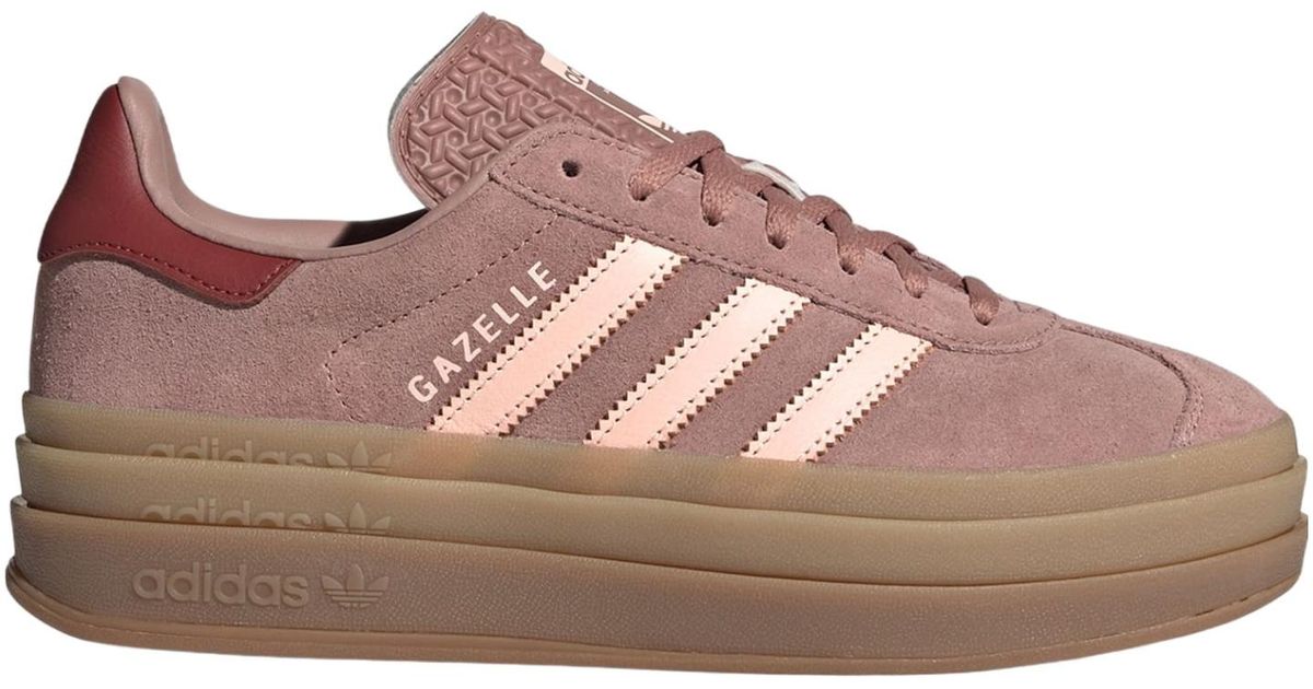 adidas Gazelle Bold Shoes in Brown | Lyst