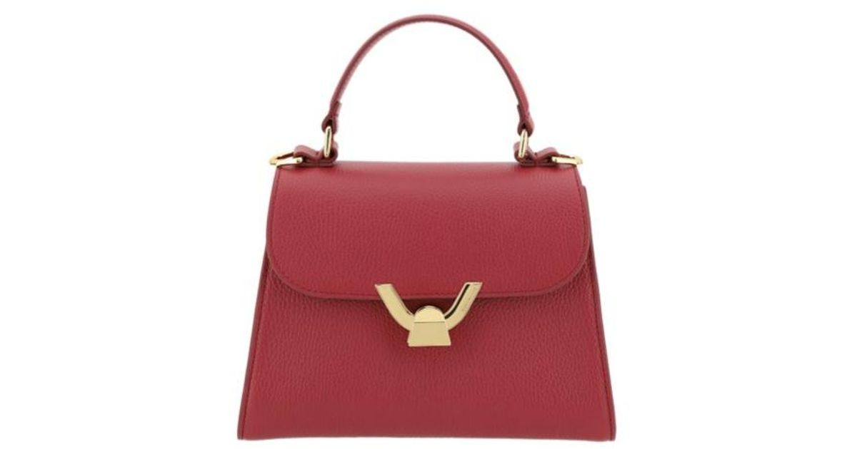 Coccinelle Dew Shoulder Bag in Red | Lyst