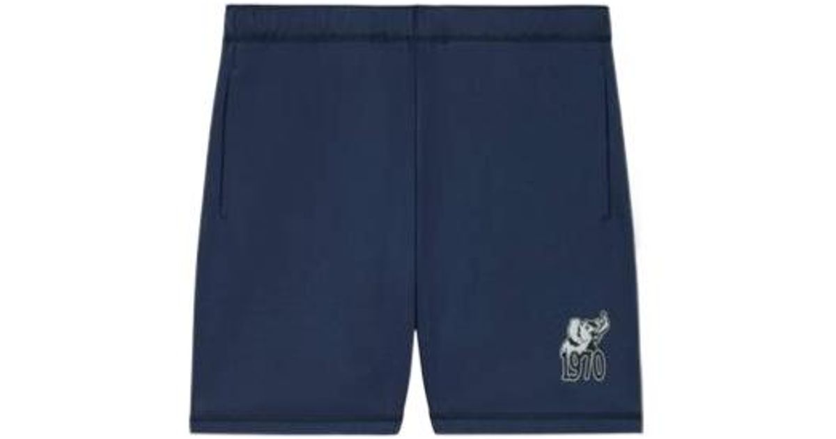 KENZO Jungle Elephant Shorts in Blue for Men | Lyst