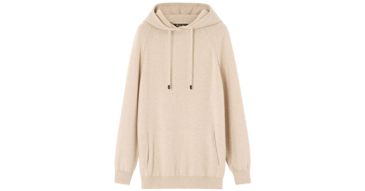Loro Piana Merano Sweater in Natural | Lyst