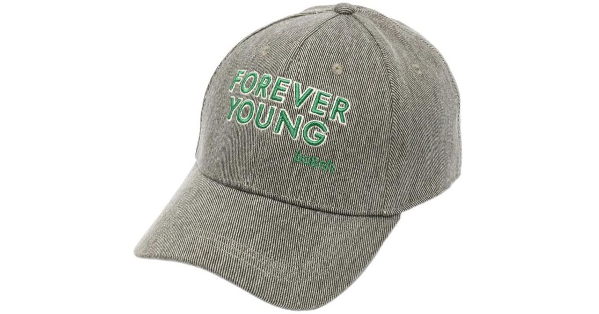 Ba&sh Logo Hat in Gray | Lyst
