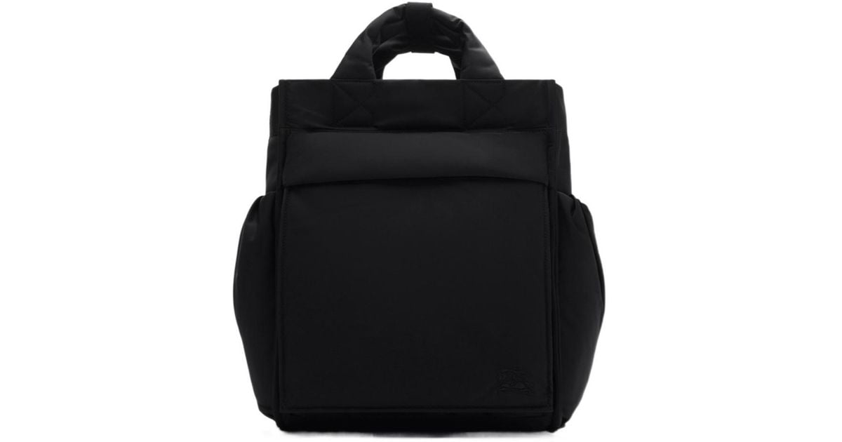 Burberry Baby Changing Backpack in Black | Lyst