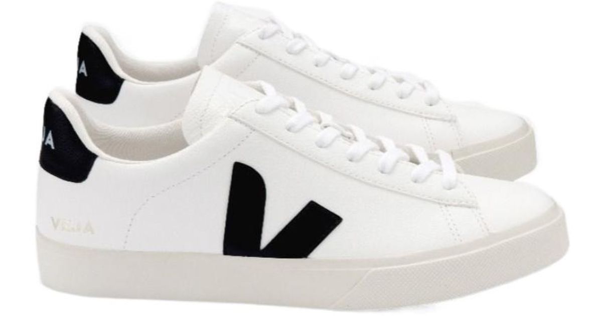 Veja Logo Casual Shoes in Metallic | Lyst