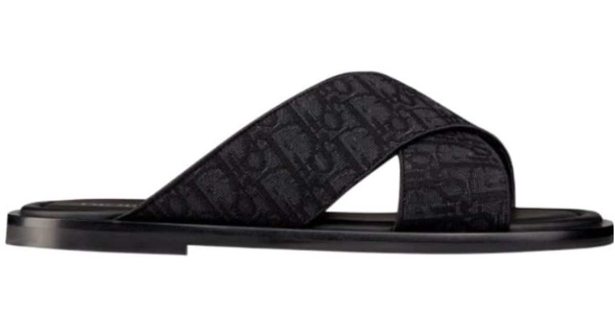 Dior Alias Sandal in Black for Men | Lyst