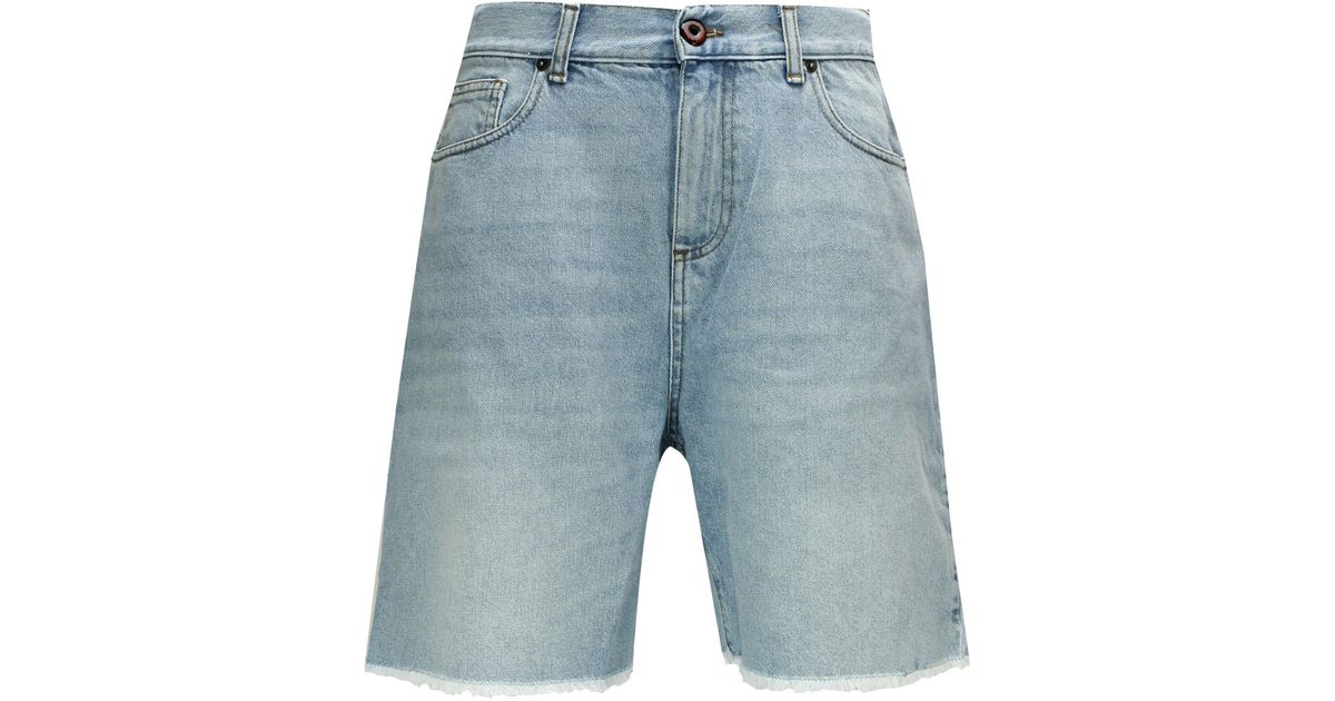 Vision Of Super Belt-Loop Denim Shorts in Blue for Men | Lyst