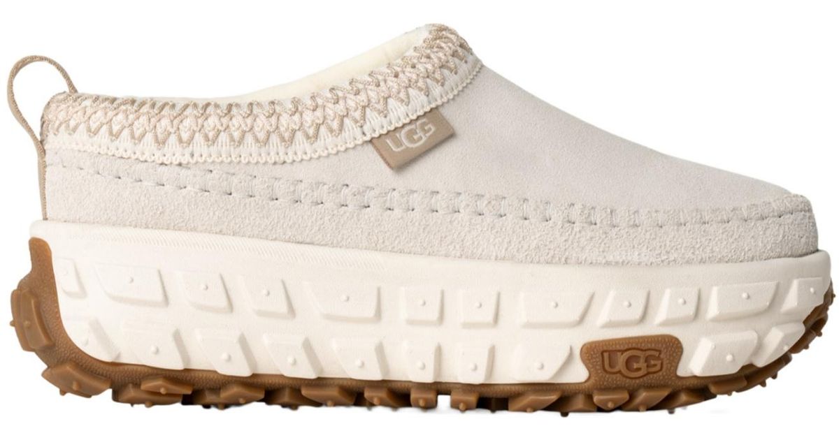 UGG Venture Daze Slippers in White | Lyst