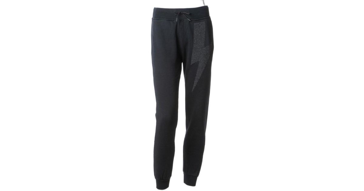 Hydrogen Logo Sweatpants in Black for Men | Lyst