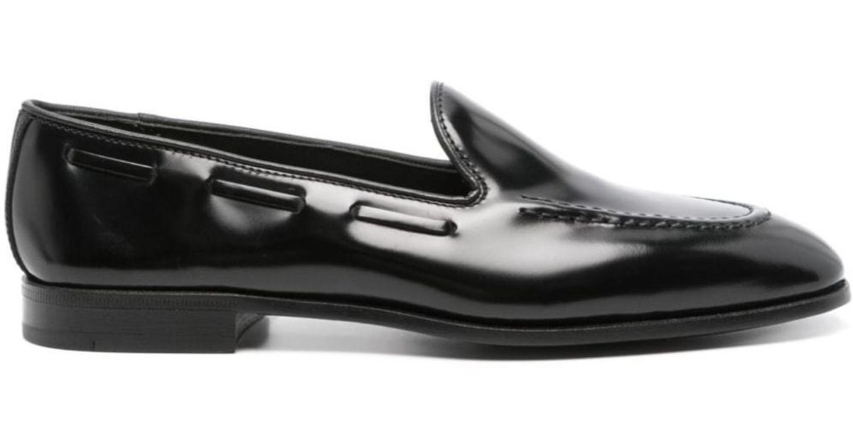 Church's Pull-On Mokasin Shoes in Black | Lyst
