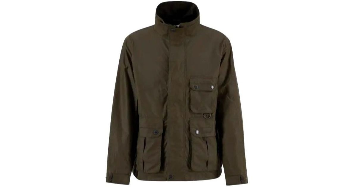 Barbour Re-Engineered Utility Bedale Batik Jacket in Green for Men | Lyst