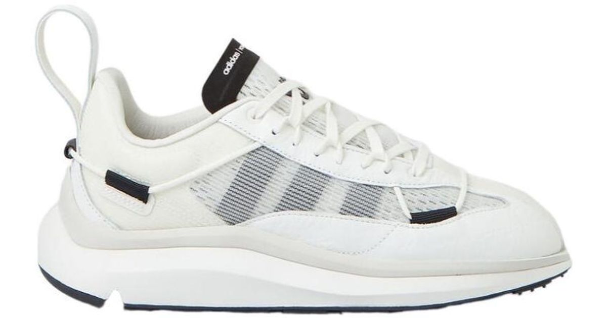 Y-3 X Adidas Low-Top Sneakers in White for Men | Lyst