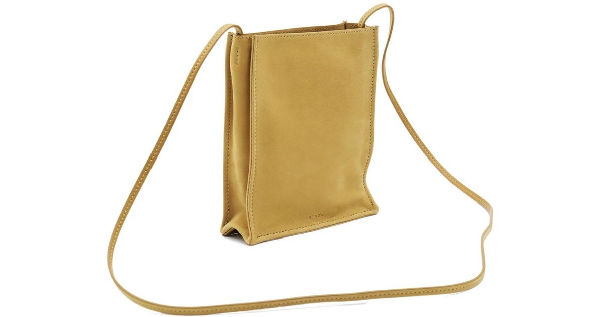 The Row Rectangular Shoulder Bag in White | Lyst