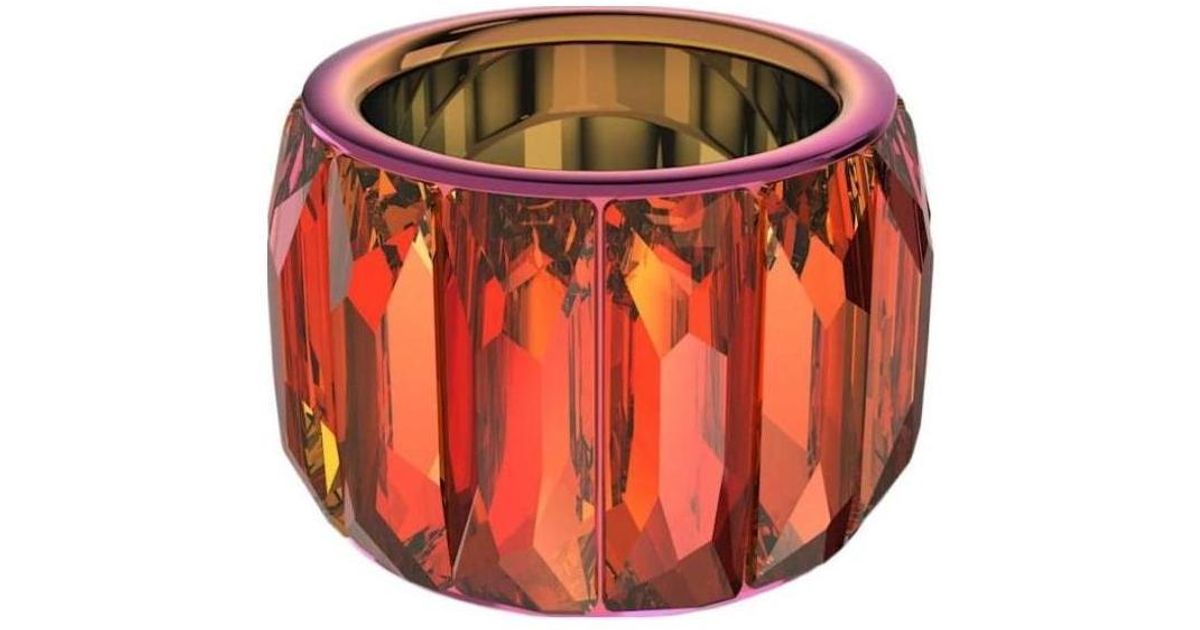 Swarovski Stepped Ring in Red | Lyst