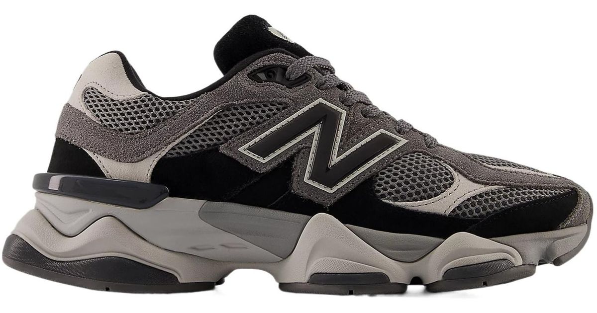 New Balance Lace-Up Sneakers in Black for Men | Lyst UK