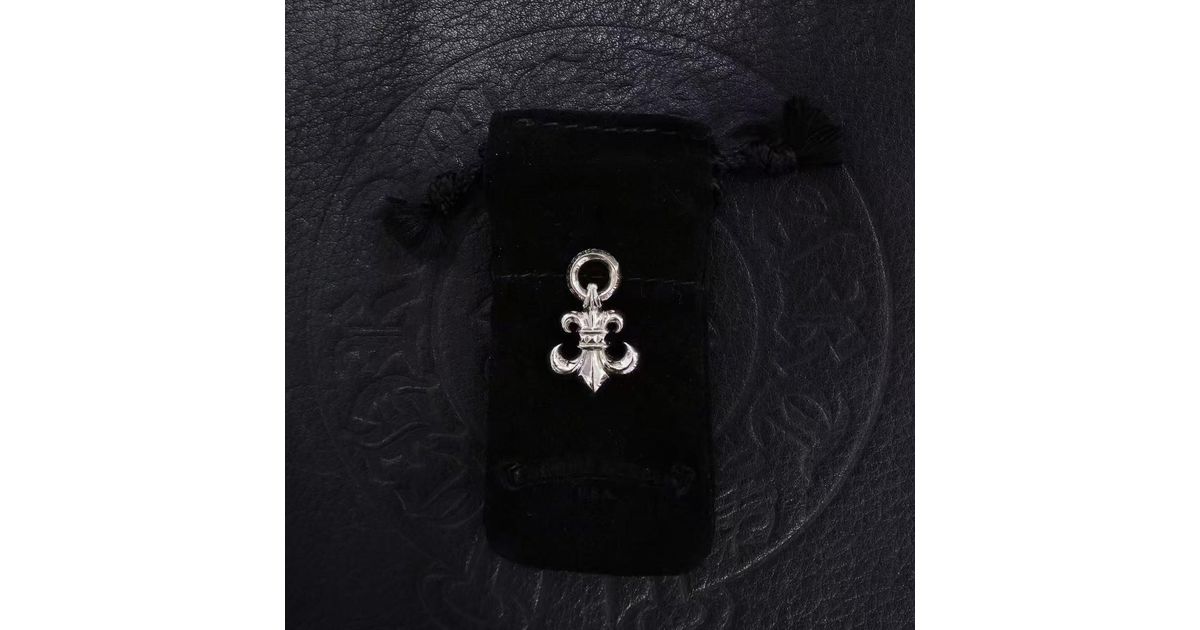 Chrome Hearts Scout Flower Pendant in Black for Men | Lyst