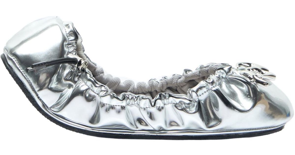 Rombaut Ballet Flats in White | Lyst