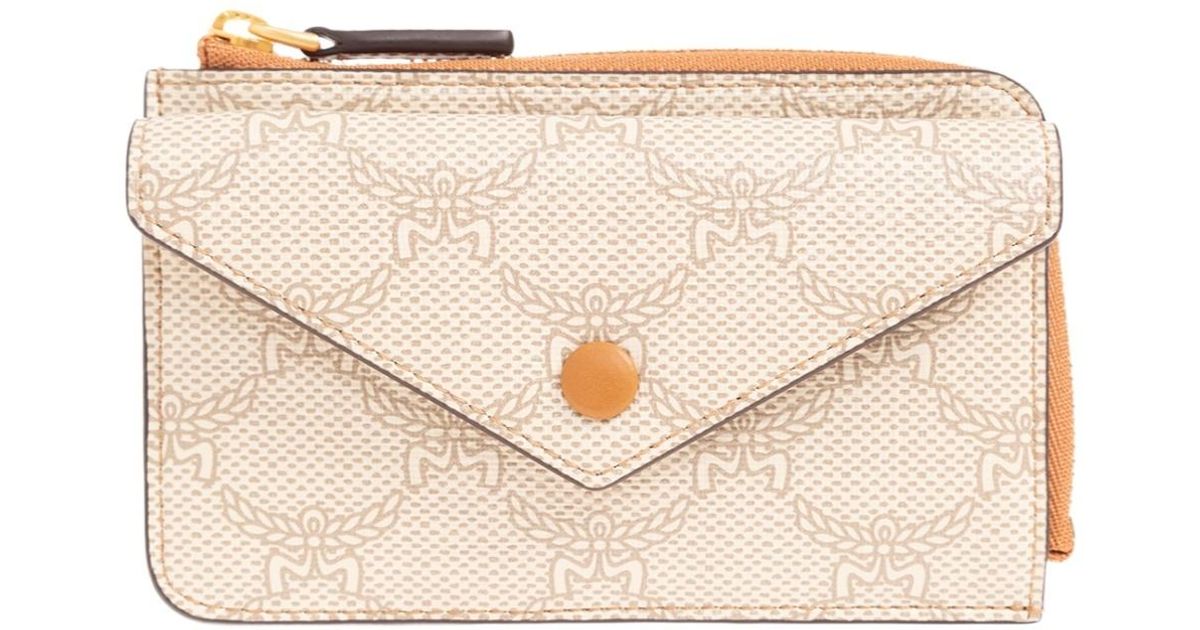 MCM Logo Clip in Natural for Men | Lyst