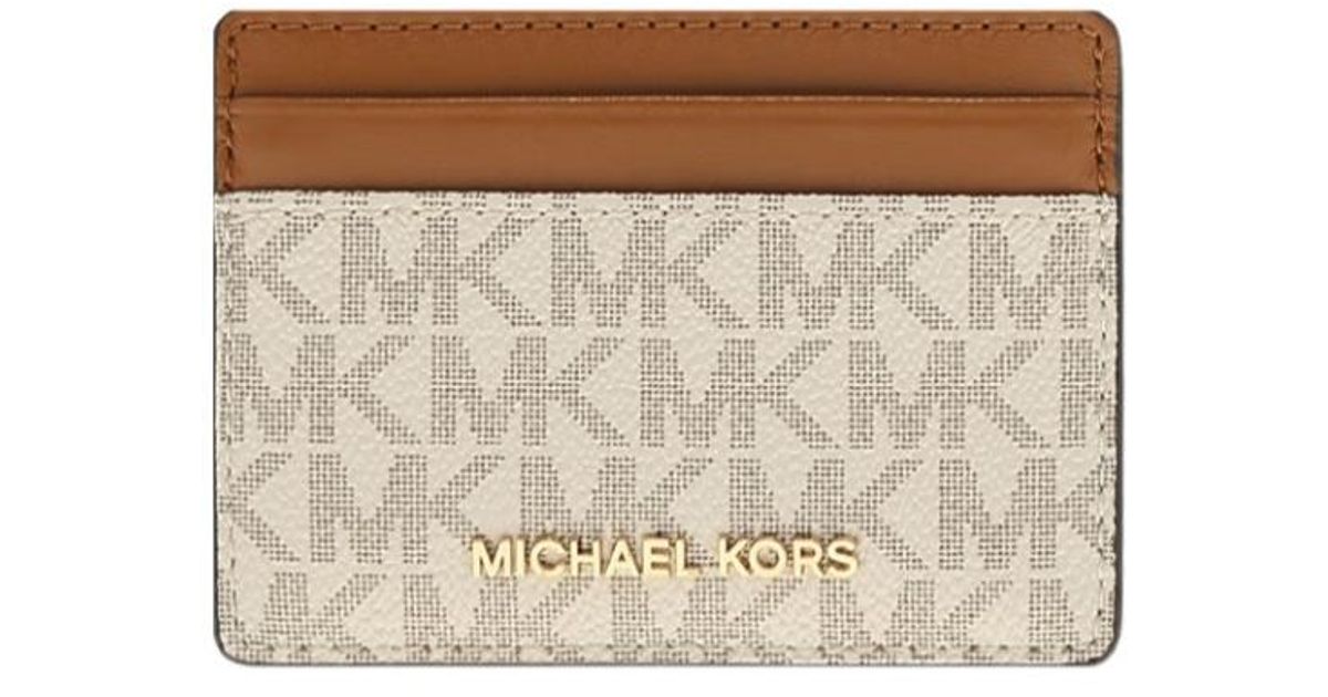 Michael Kors Jet Set Card Package in White | Lyst