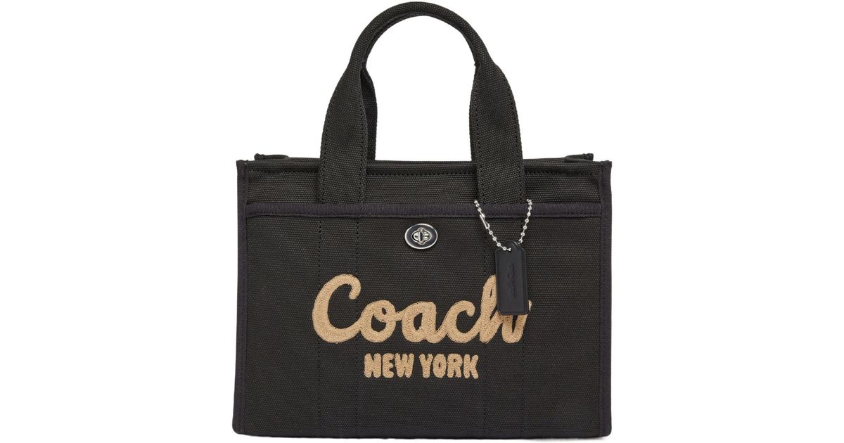 COACH Cargo Tote 26 in Black | Lyst