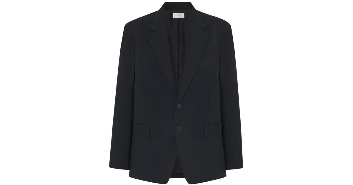 The Row Enzo Wool Suit Coat in Black for Men | Lyst