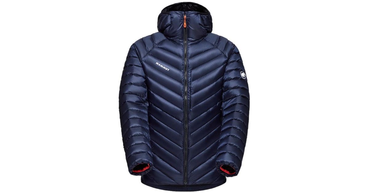 Mammut Quilted-Pattern Padded Jacket in Blue for Men | Lyst UK