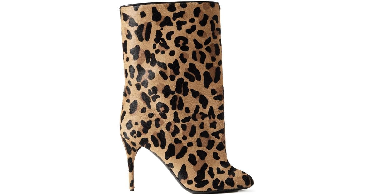 Alaïa Pattern Short Boots in Brown | Lyst