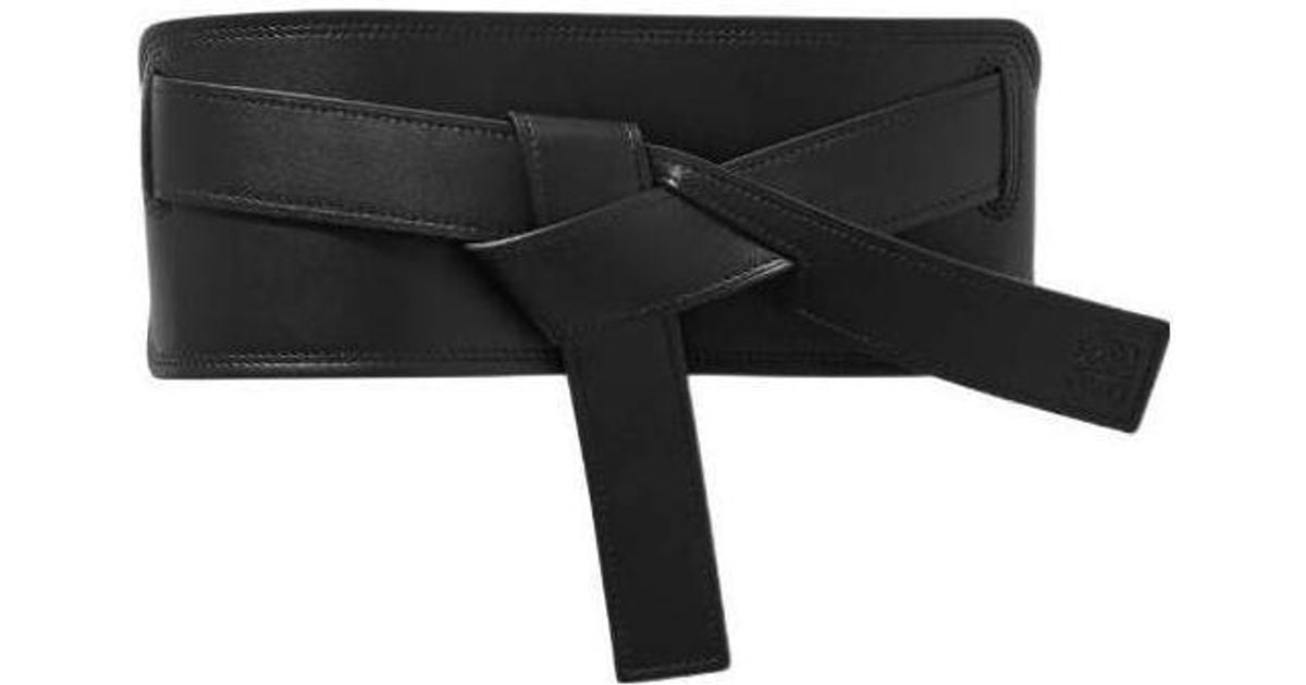 Loewe Gate Knot Belt in Black | Lyst