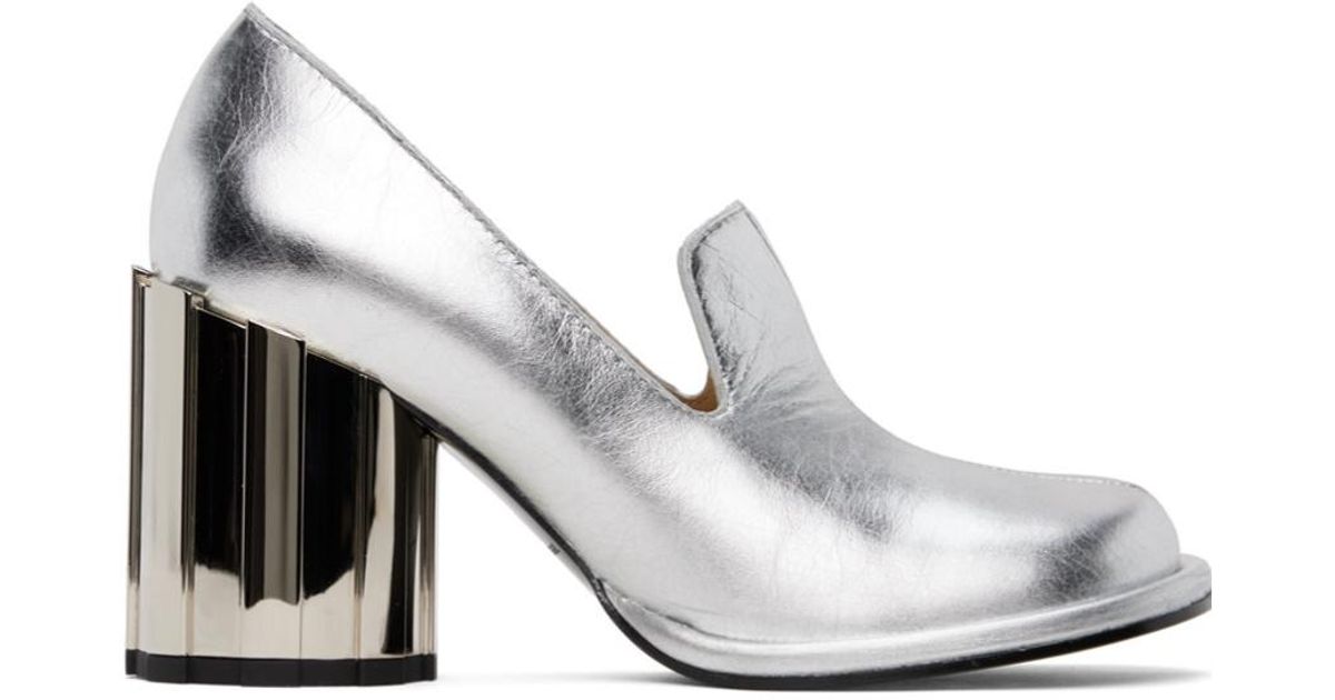 Ami Paris Anatomic Toe High Heels in White | Lyst