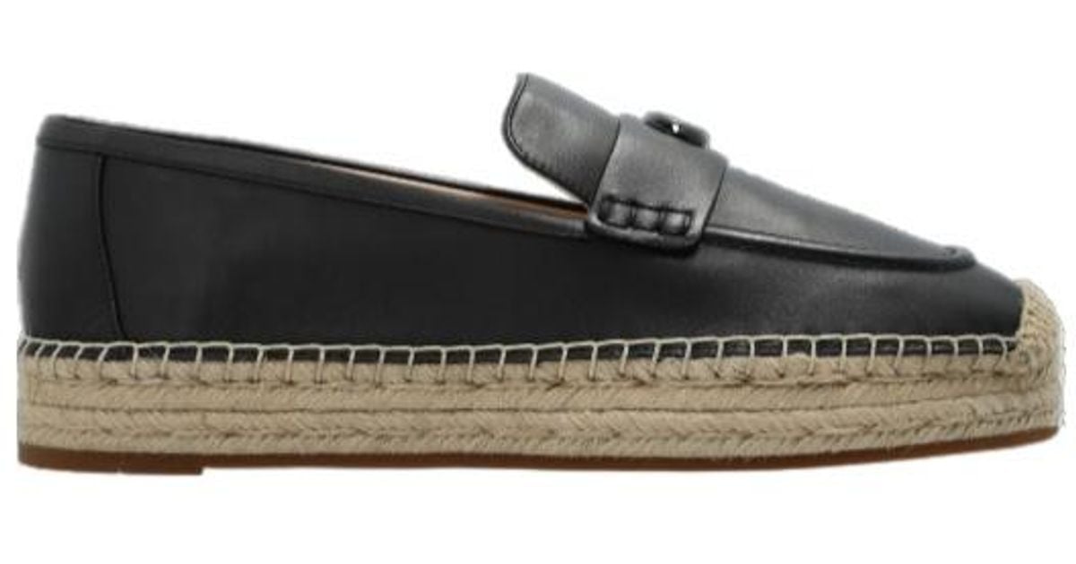 COACH Cruz Espadrilles in Black | Lyst