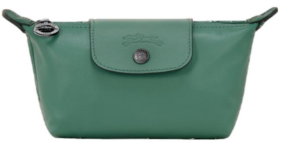 Longchamp Le Pliage Xtra Zipper Handbag in Green | Lyst