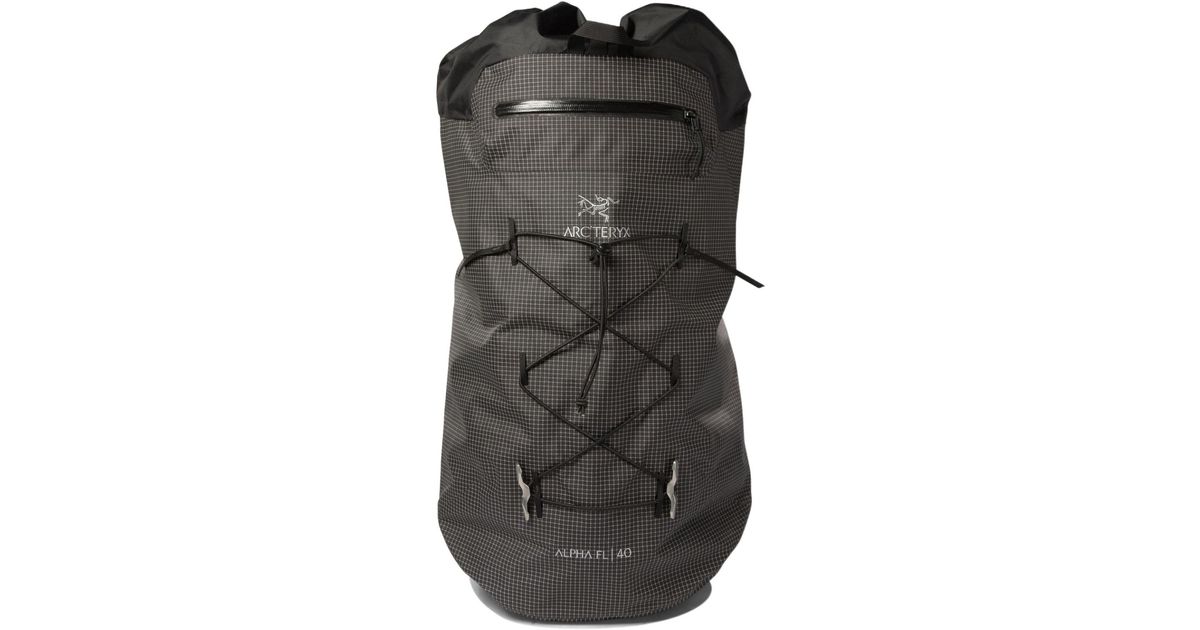 Arc'teryx Alpha Fl 40 Backpack in Gray for Men | Lyst