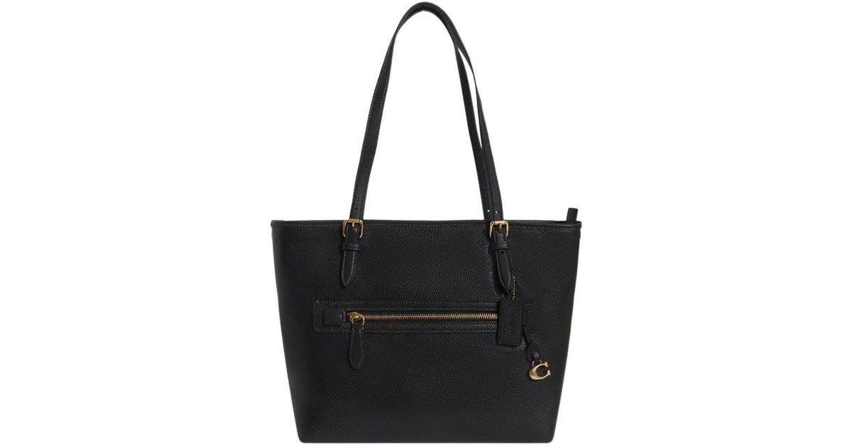 COACH Taylor Logo Handbag in Black | Lyst