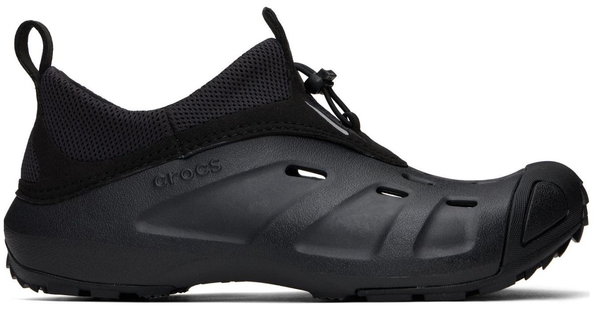 Crocs™ Quick Trail Low Sandal in Black for Men | Lyst