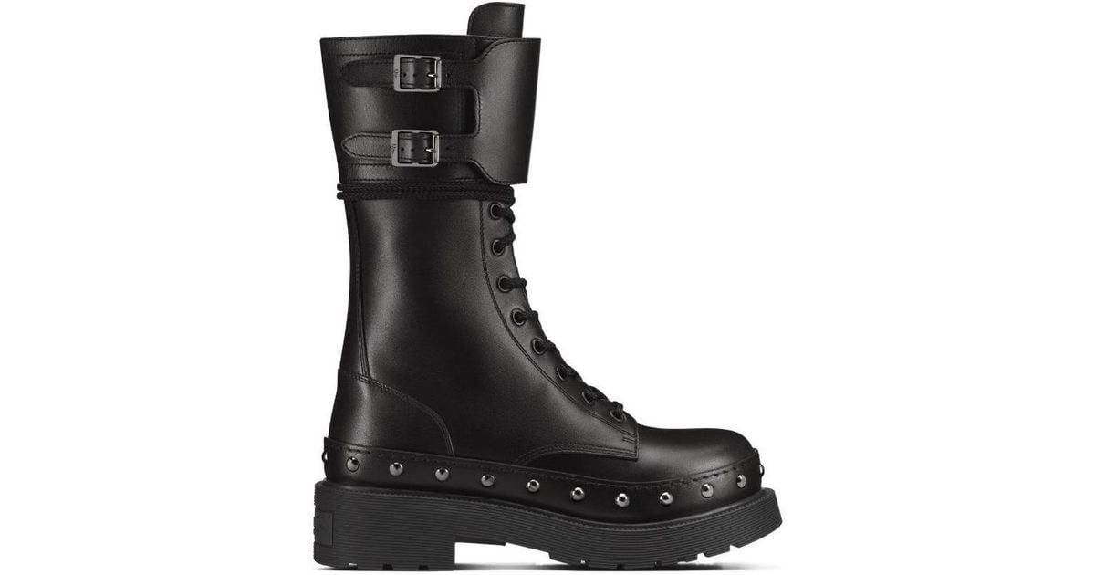Dior Quake Ankle Boot in Black | Lyst