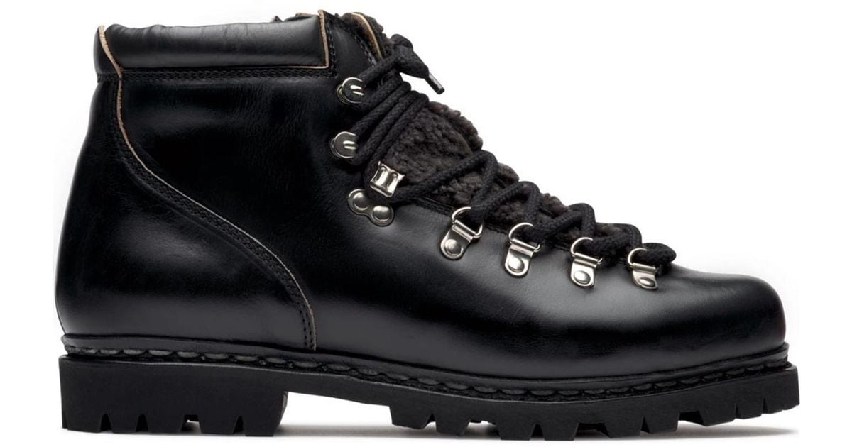 Paraboot Laced Boots in Black for Men | Lyst