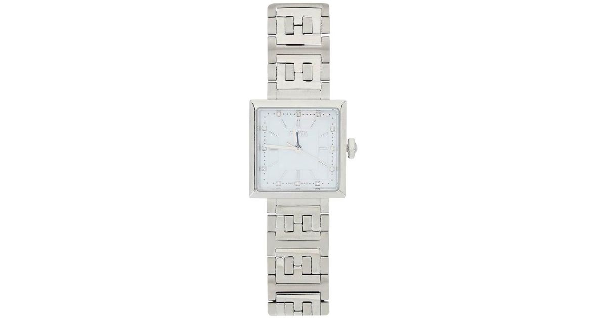 Fendi Square Watch in White | Lyst