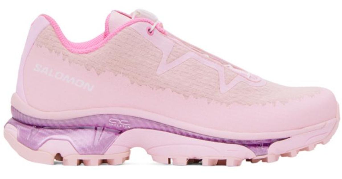 Salomon Lab Side Logo Low Upper Board Shoes in Pink for Men | Lyst