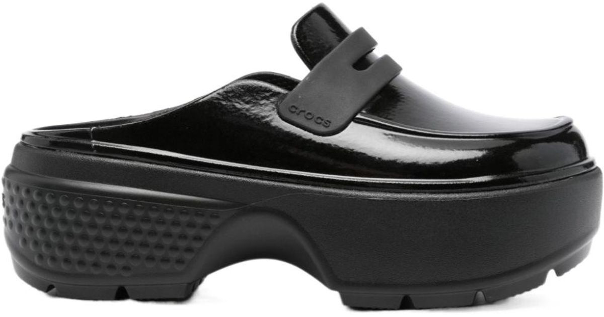 Crocs™ Stomp Lofmuller Shoes in Black for Men | Lyst