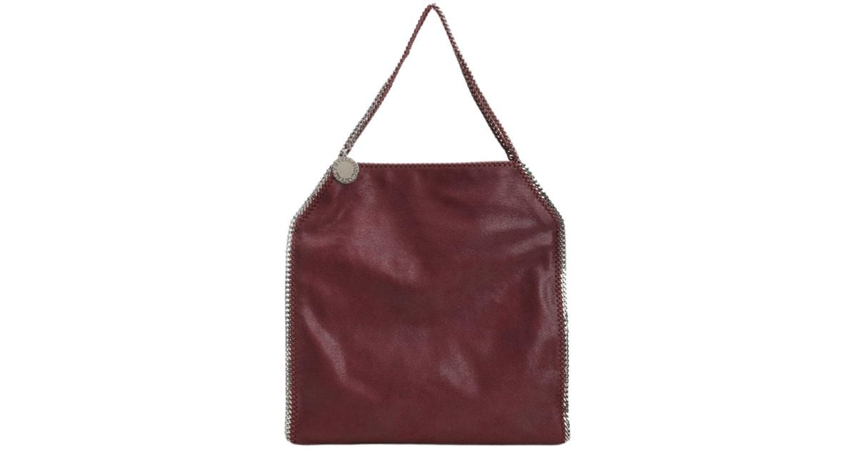 Stella McCartney Falabella Baby Bella Large Top Handle Bag in Purple | Lyst