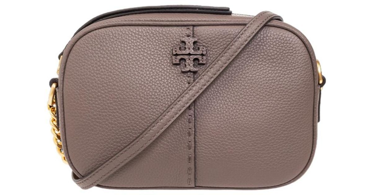 Tory Burch Mcgraw Camera Shoulder Bag in Brown | Lyst